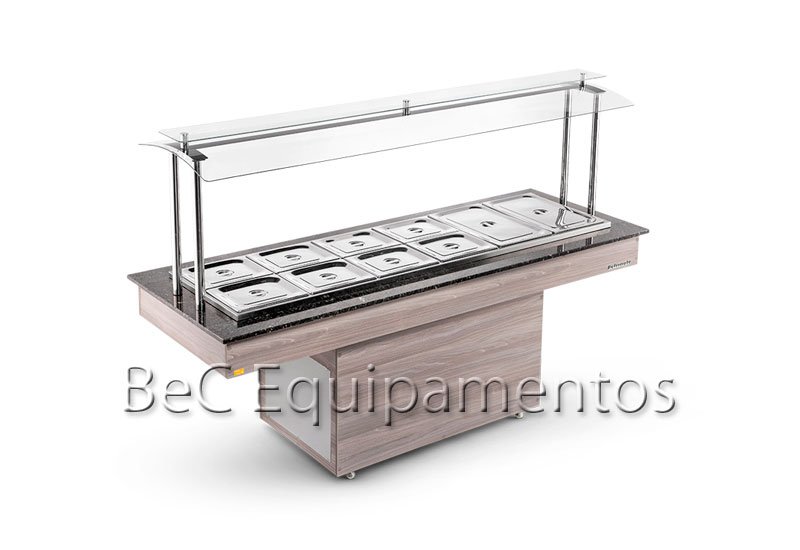 Buffet Quente 12 Cubas | BeC Equipamentos Gastronômicos
